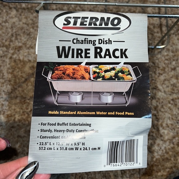 Kitchen | Sterno Chafing Dish Wire Rack Silver | Poshmark